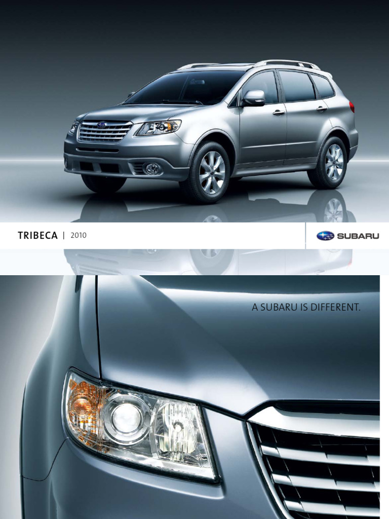 Subaru Tribeca 2010 CA | PDF | Engines | Four Wheel Drive