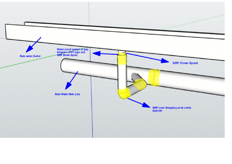 Rain Water Gutter Connection | PDF