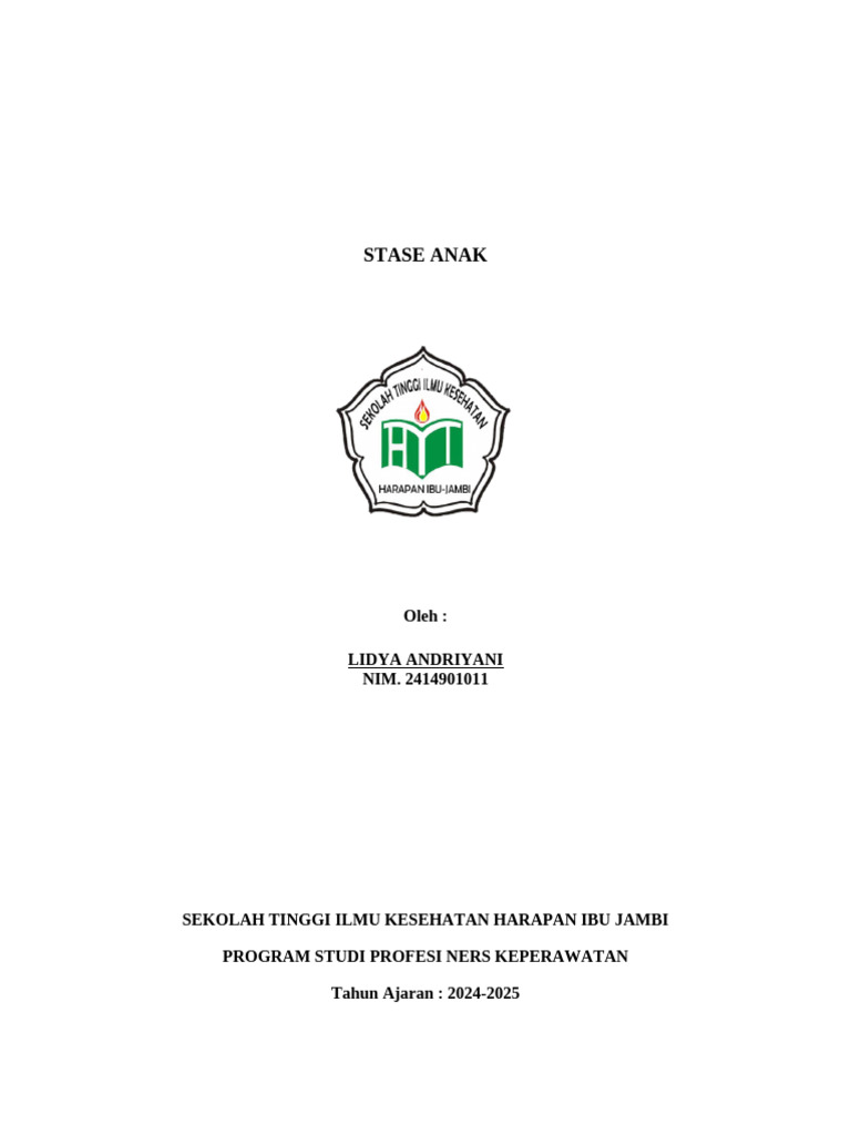 RESUME Down Syndrom LIDYA | PDF