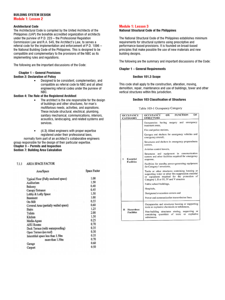 Module 1 Lesson 2-7 | PDF | Plumbing | Septic Tank