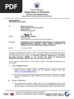 Designation Letter Sample Deped | PDF