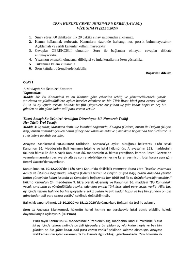 Vize SÄ Navä Cevap AnahtarÄ | PDF