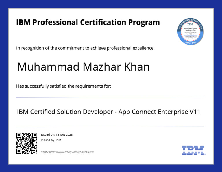 IBM App Connect Dev Cert 2023 | PDF