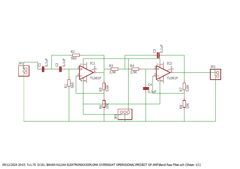 Band Pass Filter | PDF