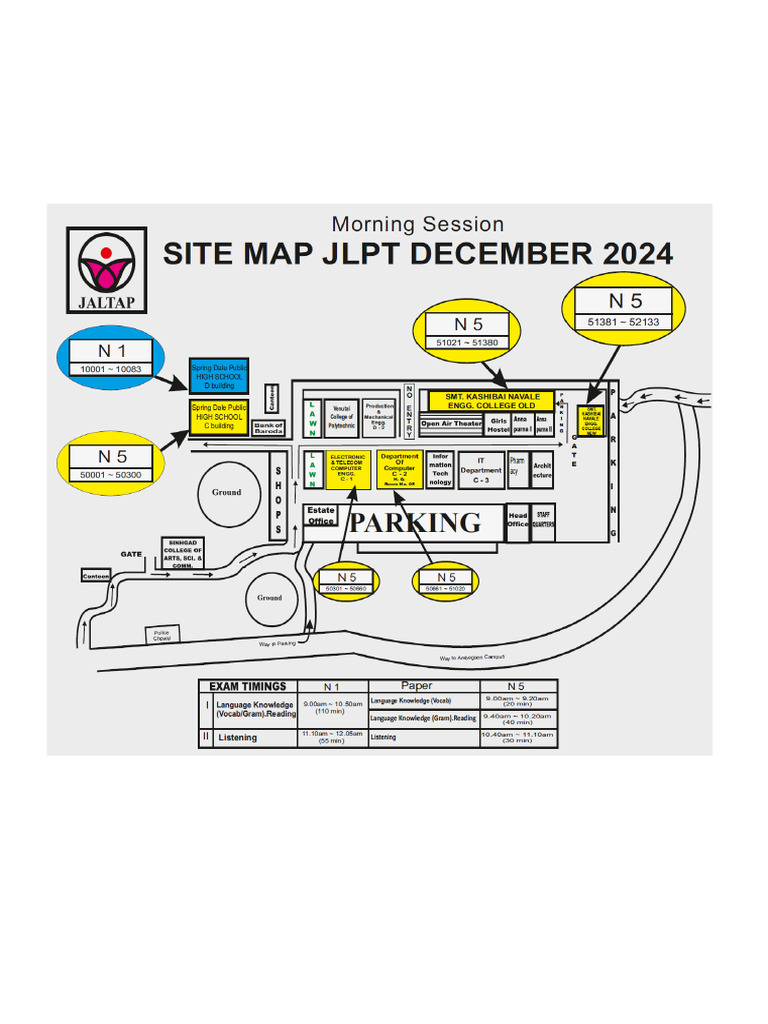 Morning Session Seating Arragement Dec.24 | PDF