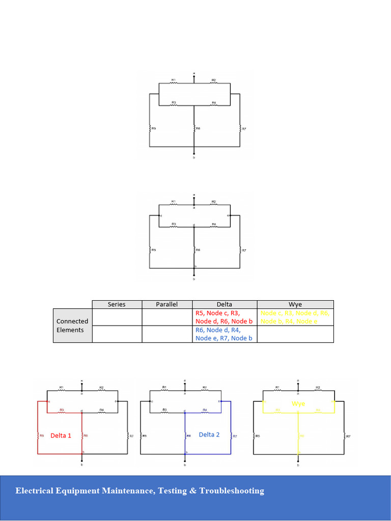 Solved Problem - Combined Circuit Simplification | PDF | Electrical ...