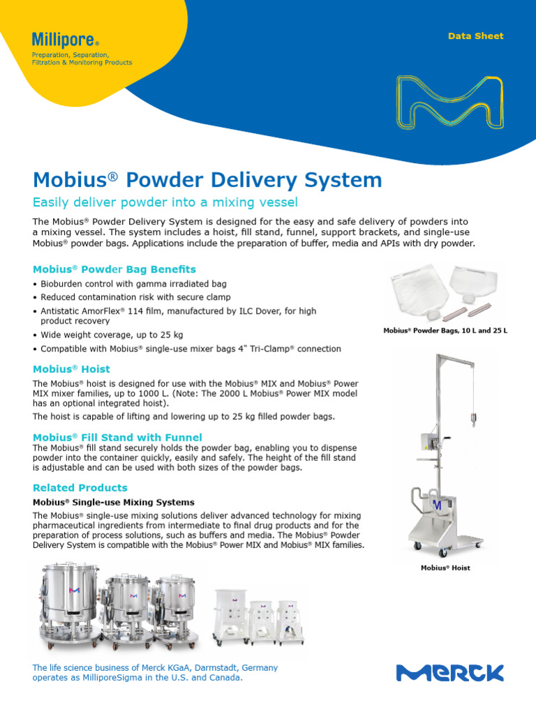 Mobius Powder Delivery Ds2940en MK | PDF | Polyethylene | Materials