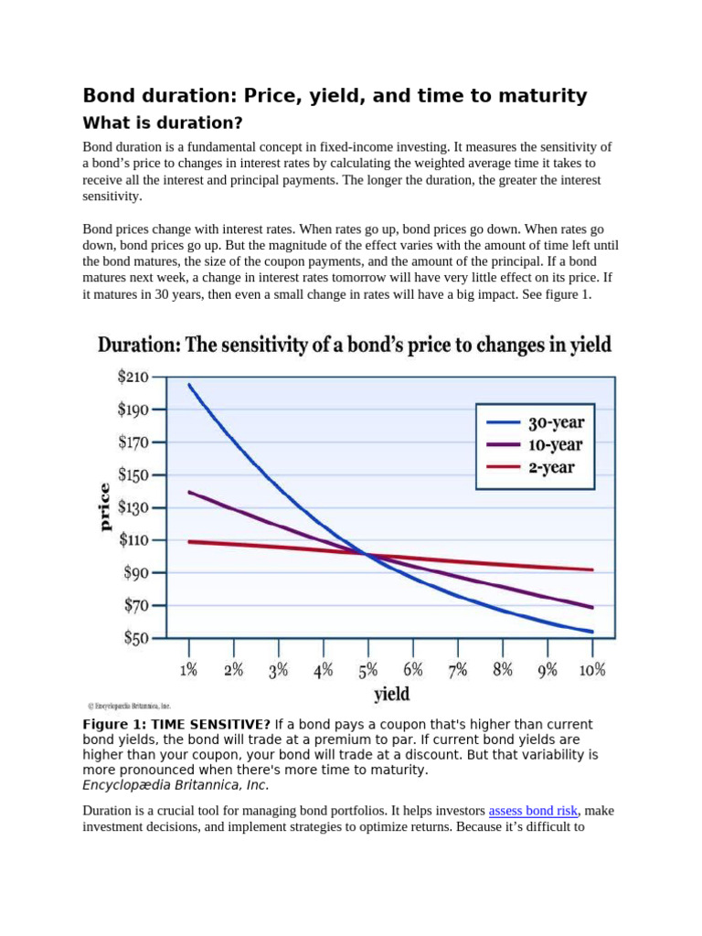 Bond duration | PDF