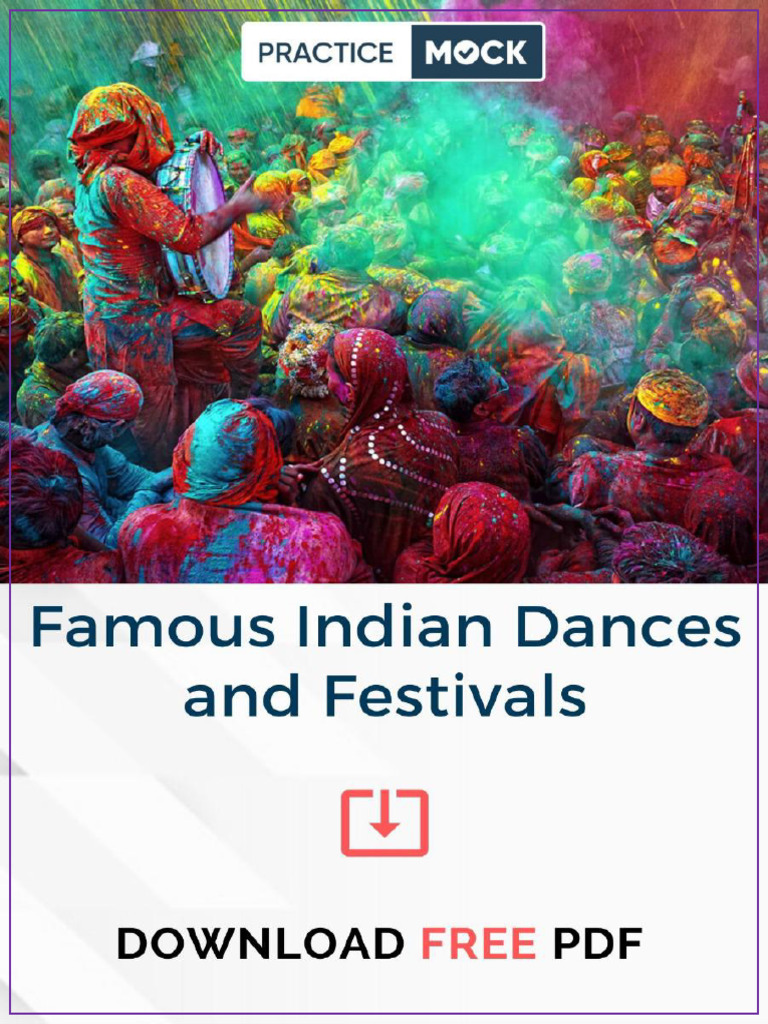 Indian States: Dances & Festivals Guide | PDF | Dances | Hindu Worship