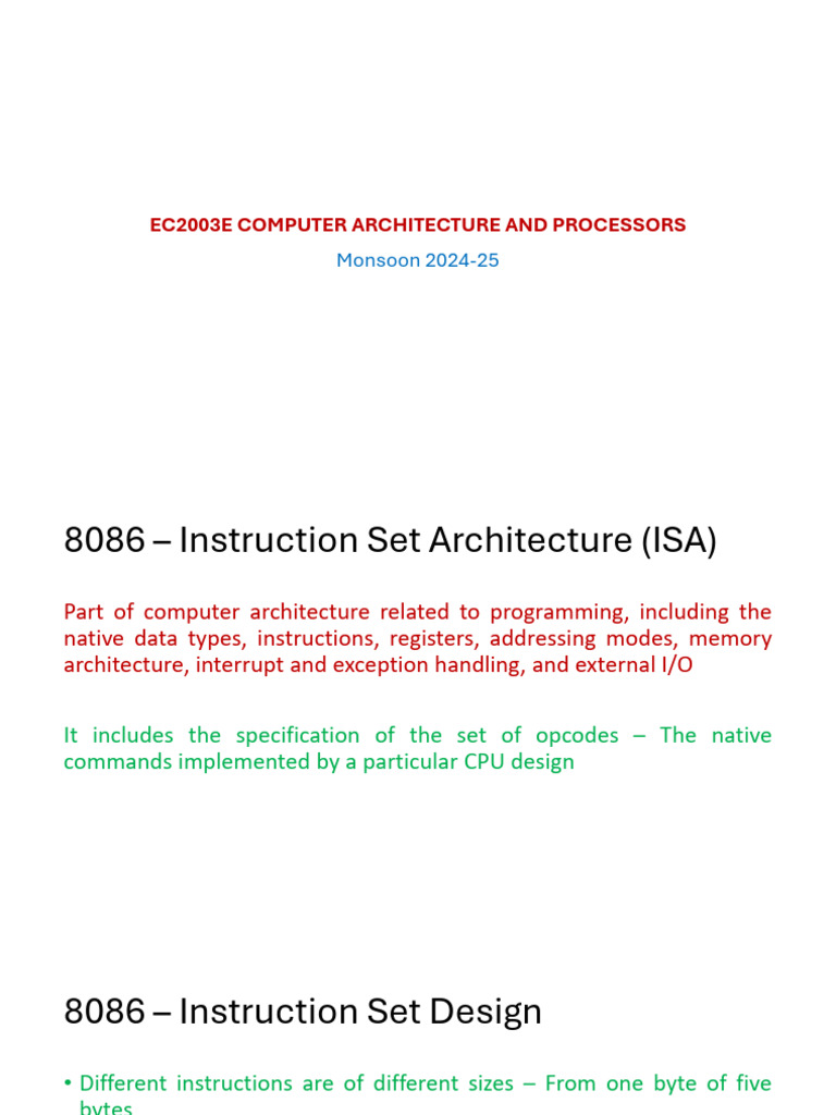 CAP-6 | PDF | Computer Architecture | Computer Engineering