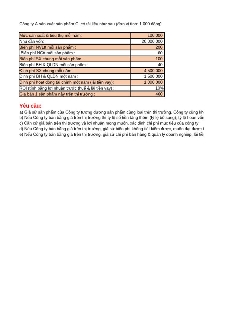 Bài Thảo Luận Nhóm KTQT | PDF