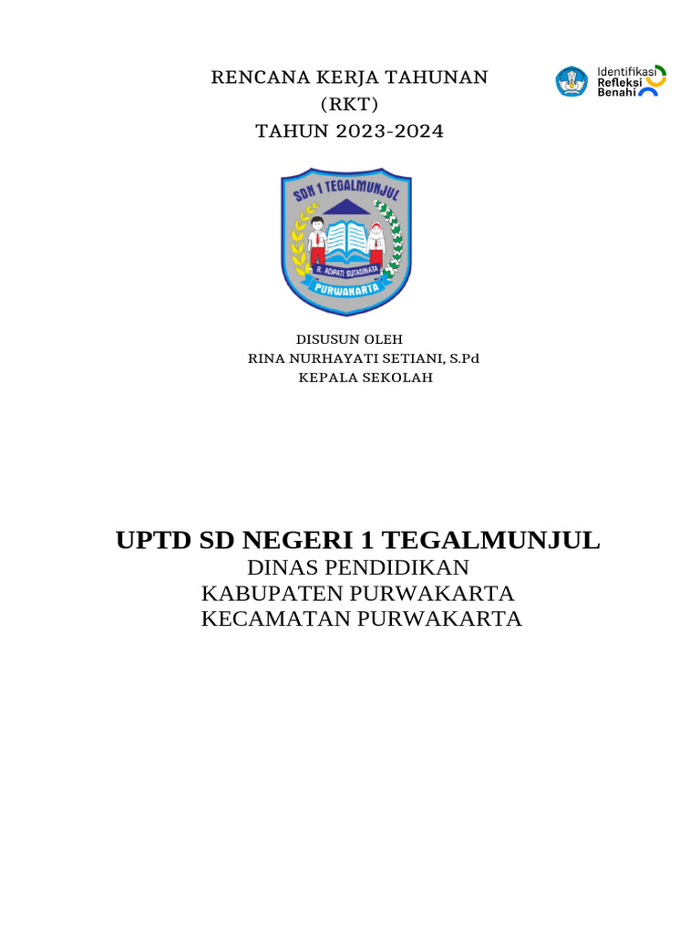 RKT SD Versi Baru | PDF