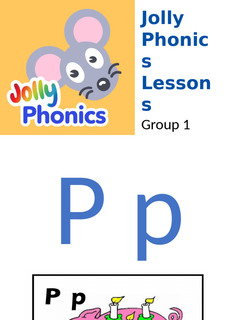 Jolly Phonices Group 1 Letter P | PDF