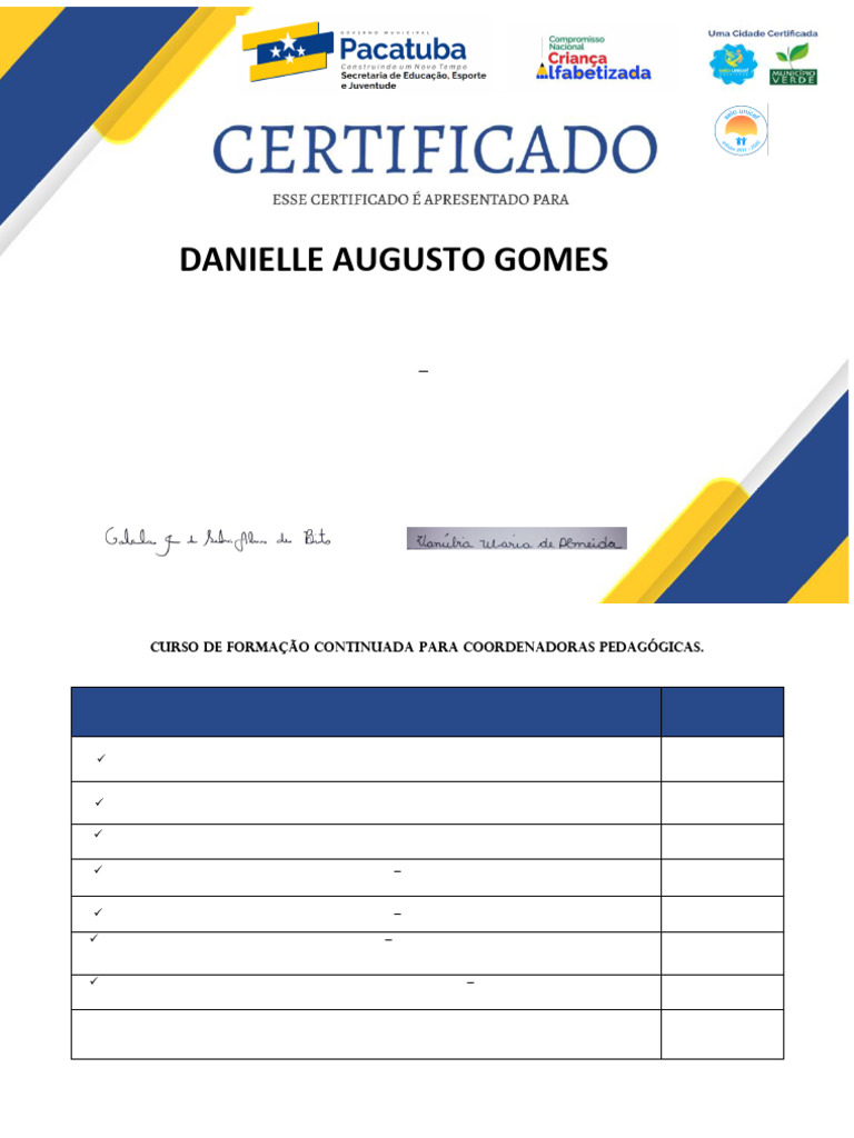 Certificado LEEI | PDF