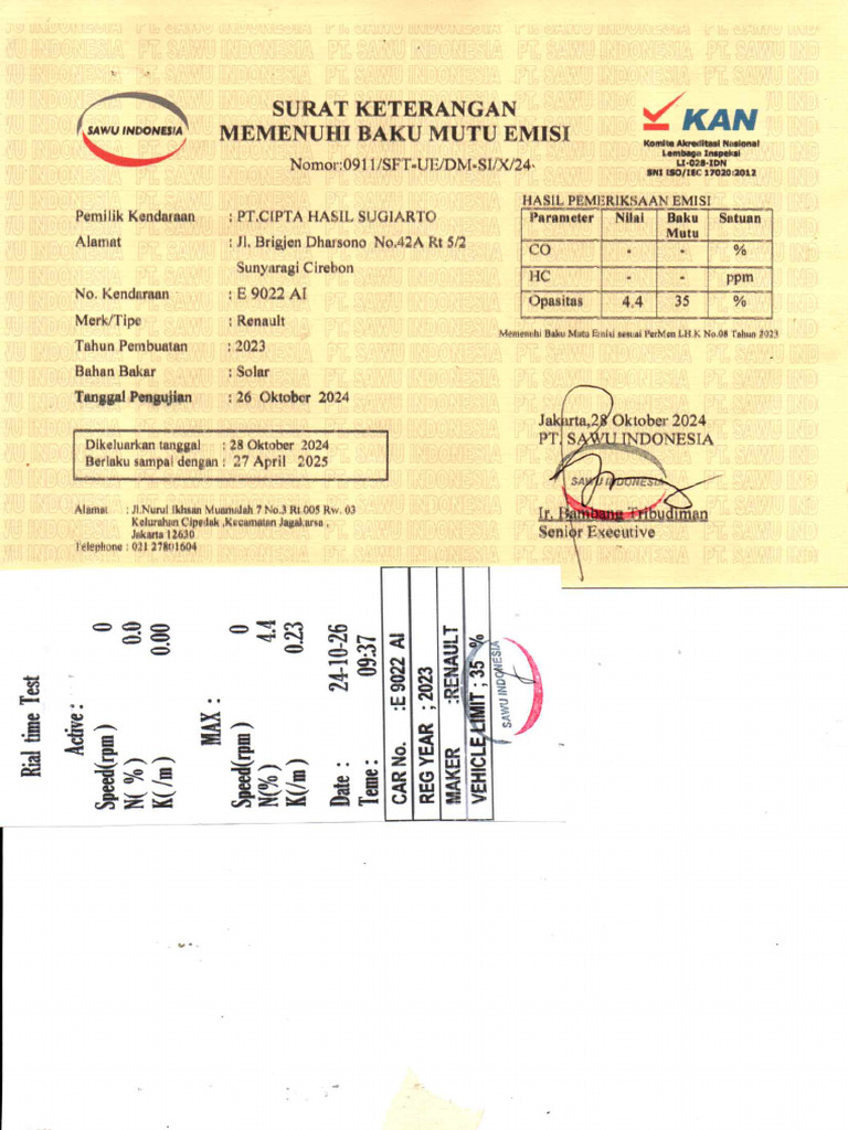 Emisi e 9022 Ai-27 April 25-1 | PDF