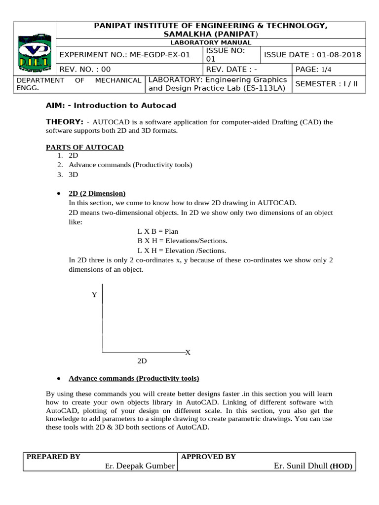 Ex 01 EDG Lab | PDF | Computer Aided Design | 3 D Computer Graphics