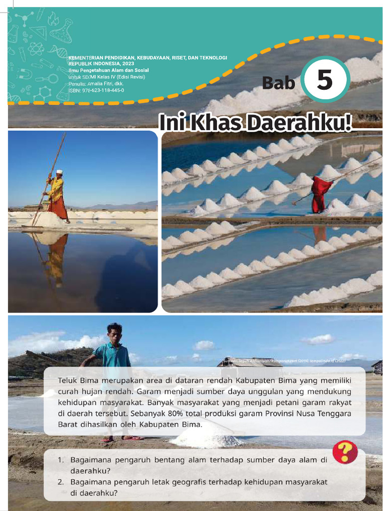 Ipas 4 Bab 5 Ini Khas Daerahku | PDF
