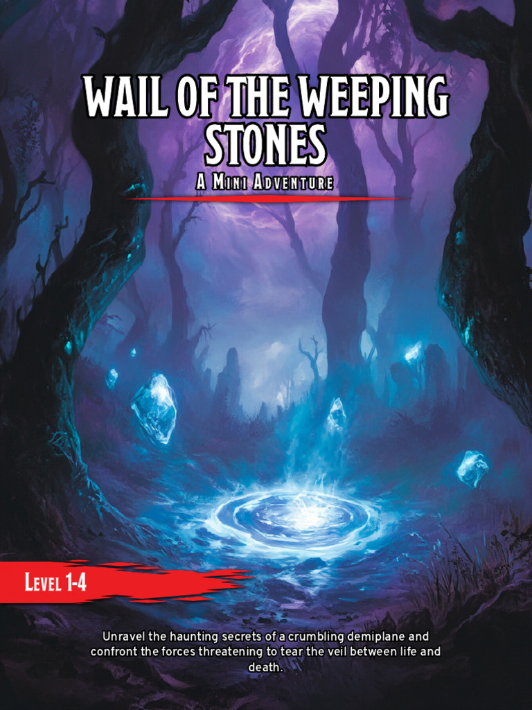 Wail_of_the_Weeping_Stones_THW10 | PDF | Ghosts