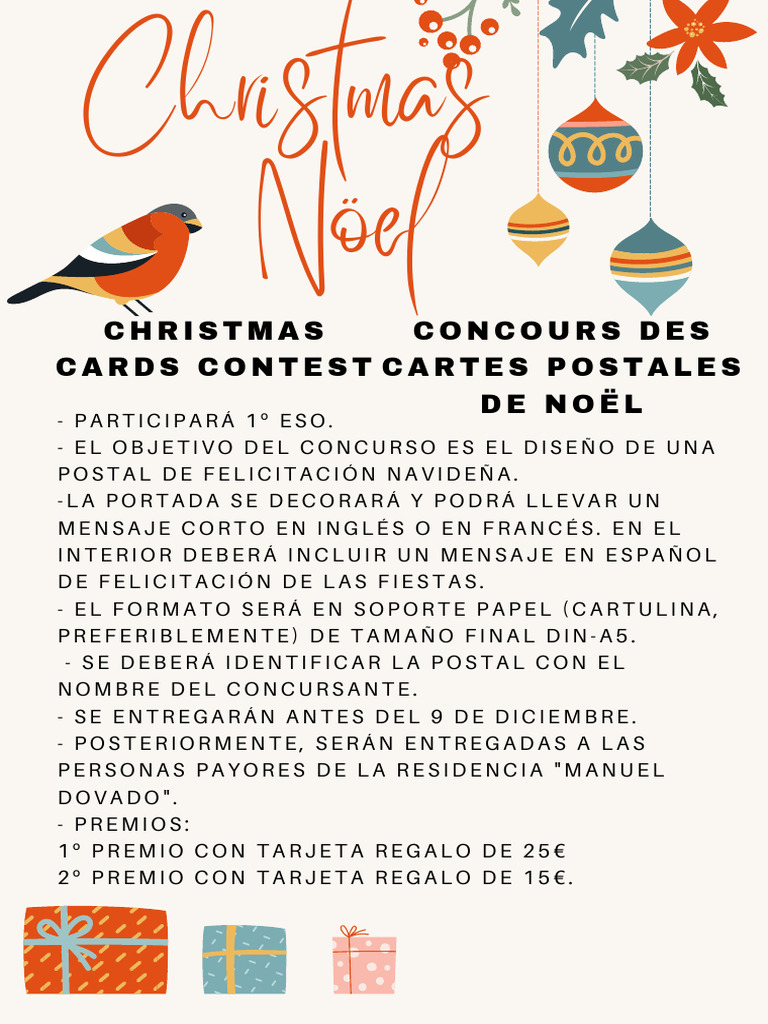 Christmas Cards Contest | PDF