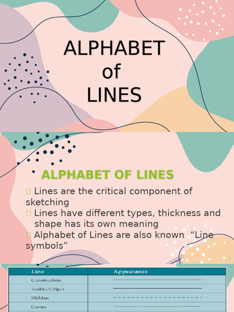 Understanding Line Types in Sketching | PDF