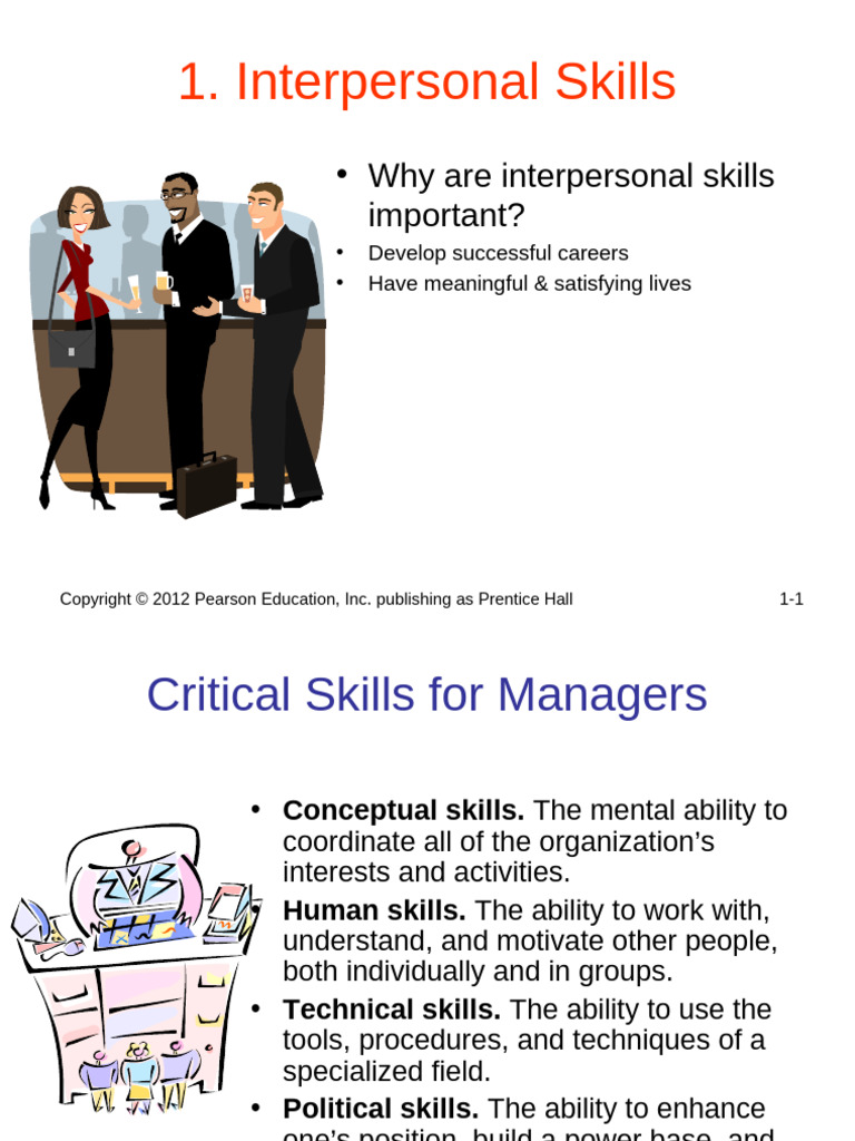 Robbins Tips6 Ppt 01 Interpersonal Skills | PDF | Social Skills ...