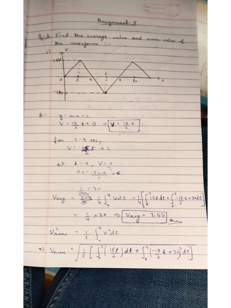 Electrical Assignment 5 | PDF