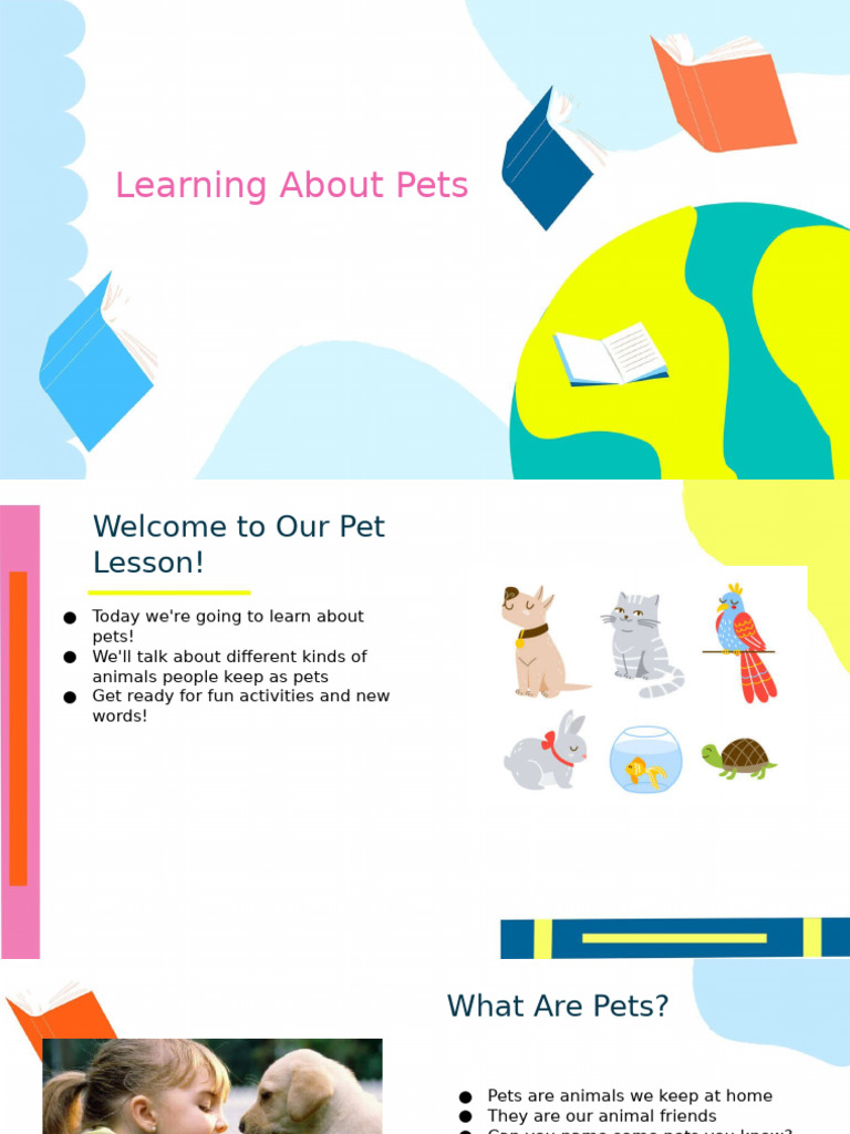 Learning About Pets | PDF