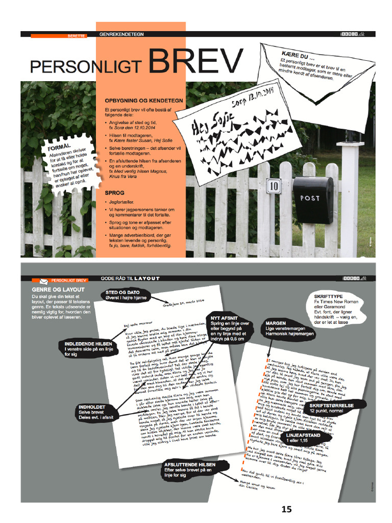 personligt brev | PDF