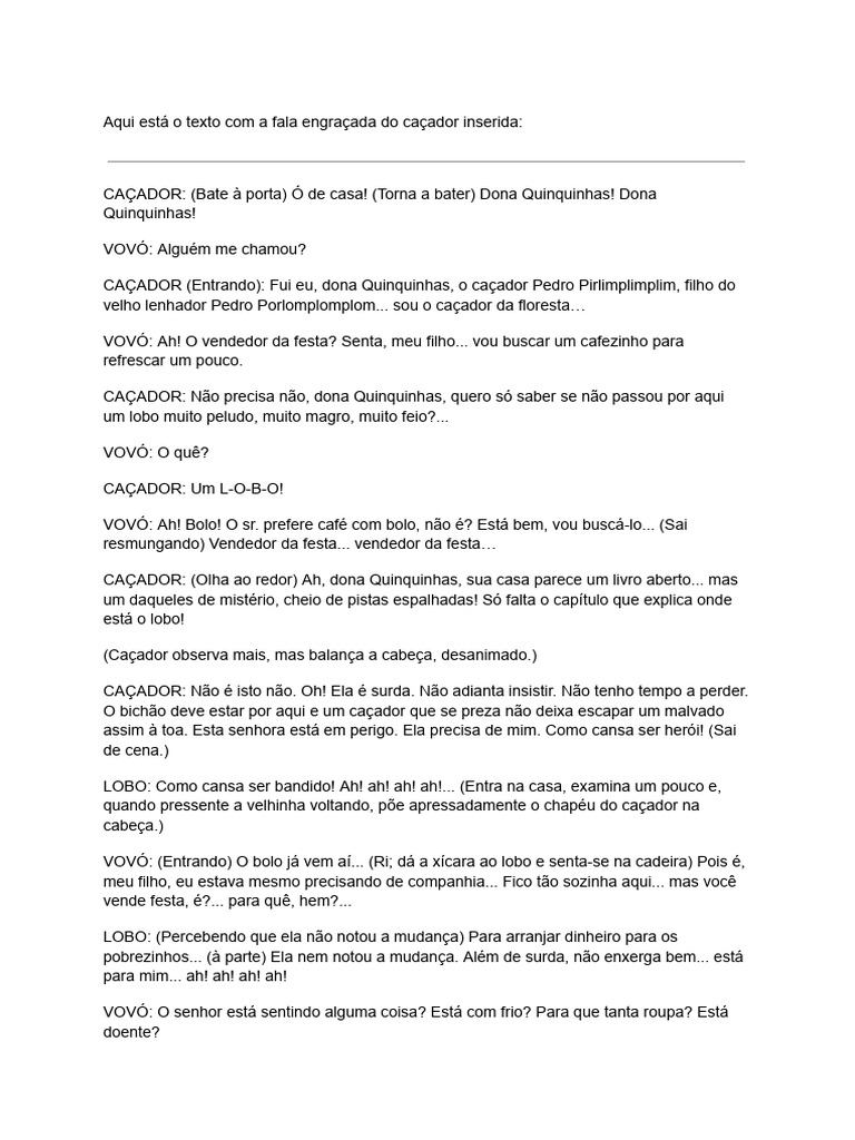 textos teatrais | PDF