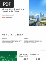 Green Skills For Class 9 Students | PDF | Renewable Energy | Recycling