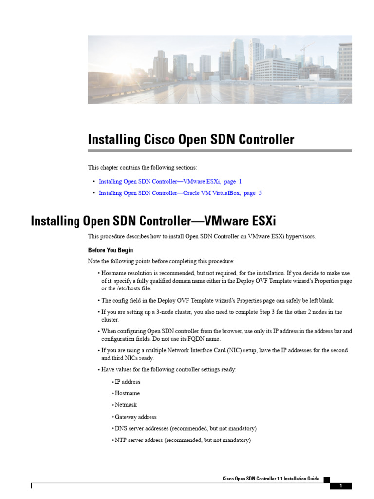 B OSC11 Install Guide Chapter 01 | PDF | Ip Address | Zip (File Format)