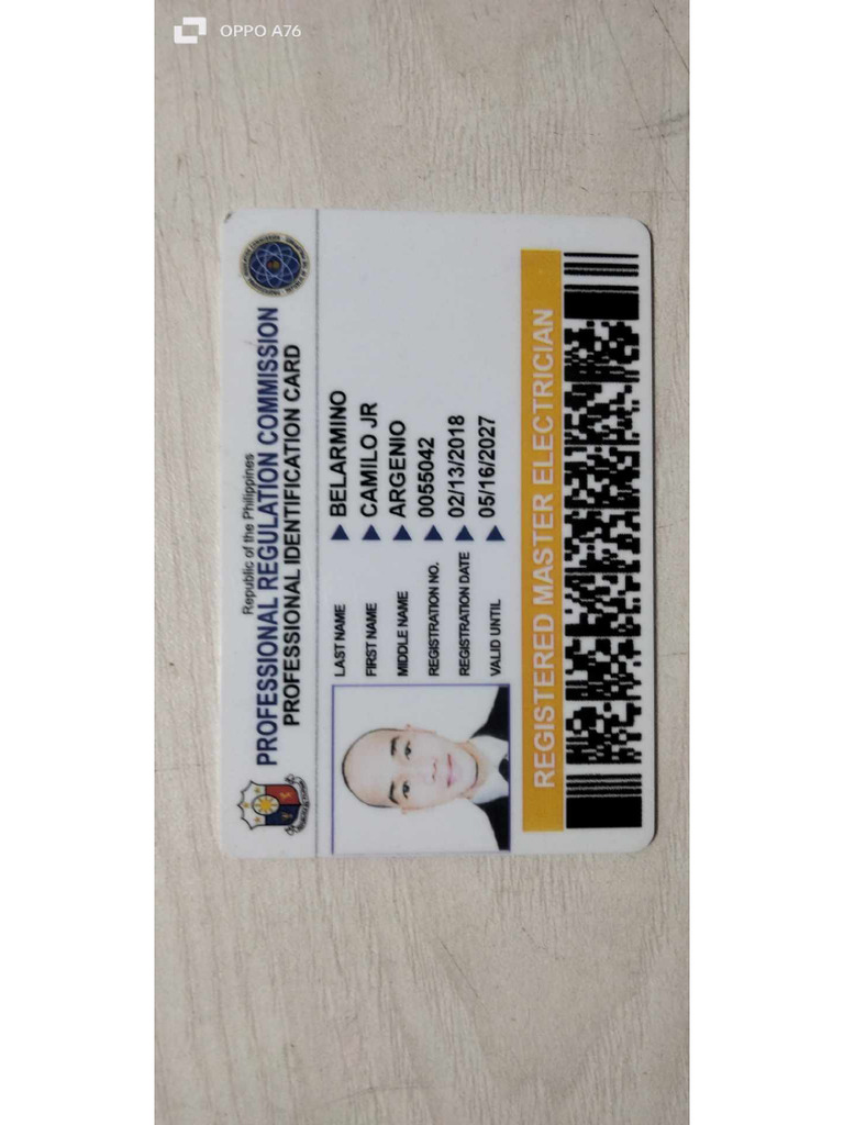 PRC License and Rating | PDF