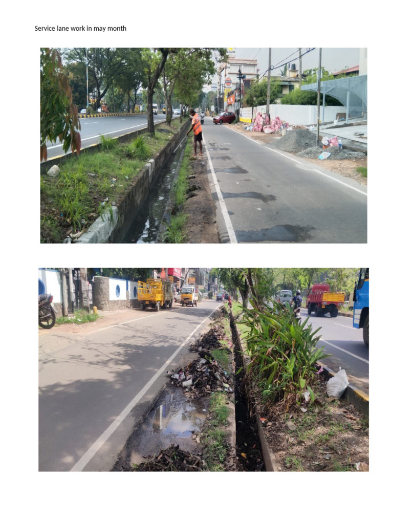 Service Lane Work | PDF