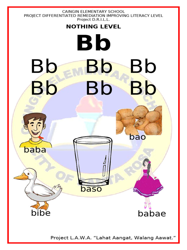 Drill Letter B | PDF