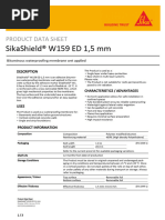 Sikashield w159 Ed15mm | PDF | Adhesive | Polyethylene