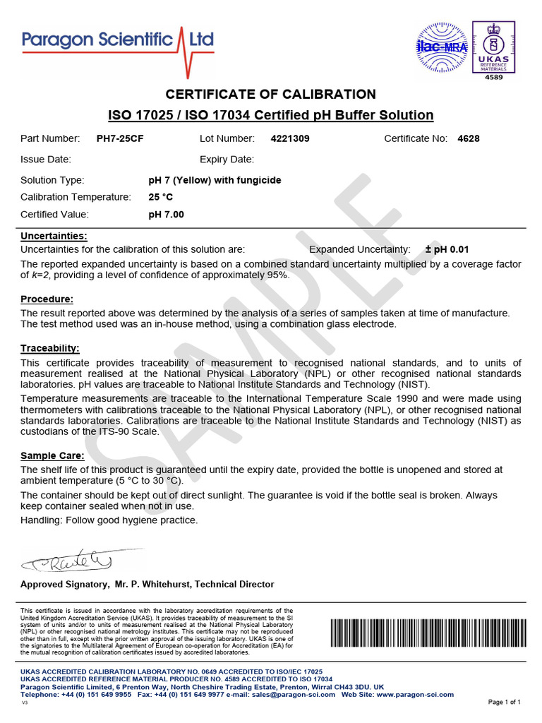Sys Master - Pdfs - hc1 - h5f - 10573980008478 - COA - ALK PH7 25CF - ST WB CERT 5262111 1 1 1 ...