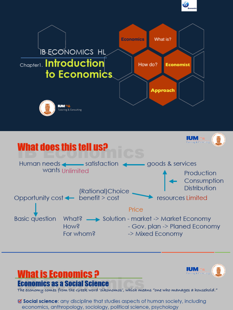 Introduction of Economics | PDF | Economics | Social Sciences