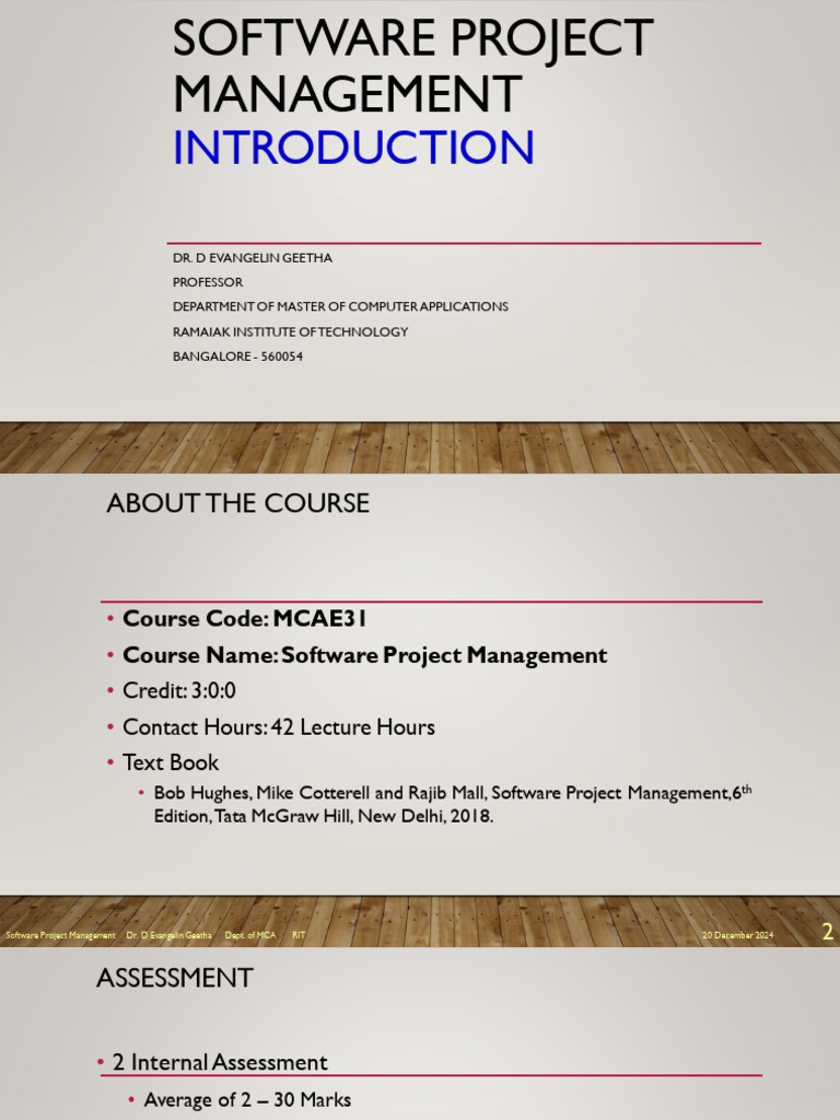 Lecture1_Introduction to SPM_2024 | PDF | Project Management | System