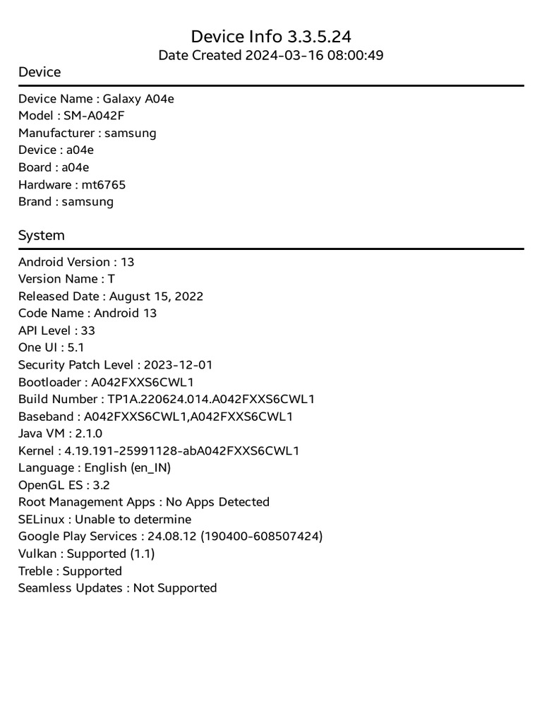 Device Info | PDF | Pixel | Computing