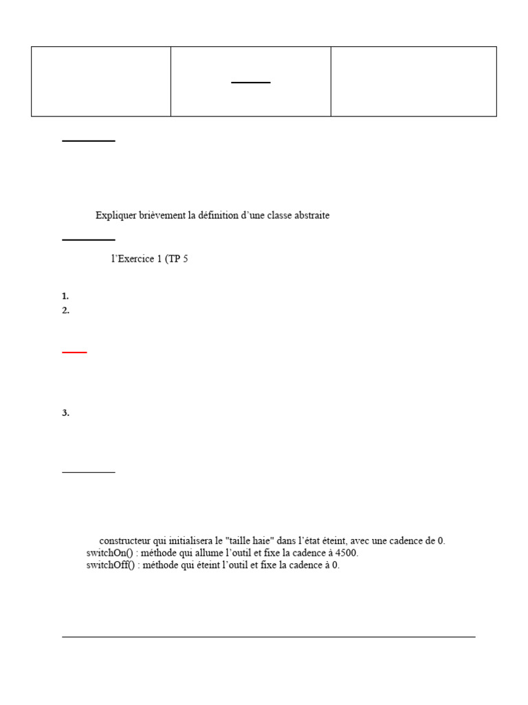 Différences entre classe abstraite et interface | PDF | Classe ...