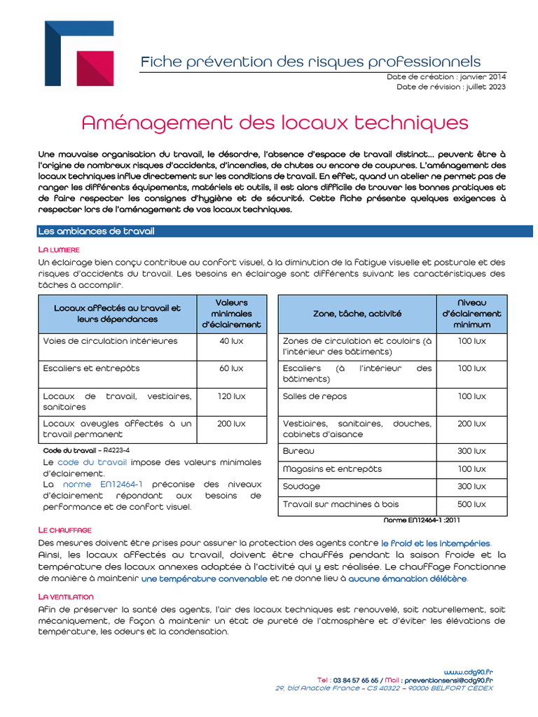 Amenagement-des-locaux-techniques-1 | PDF | Ventilation (Architecture ...