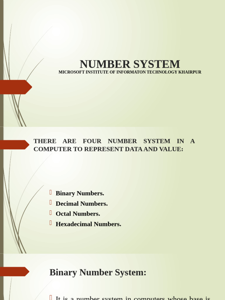 6th Lecture Number System-1 | PDF