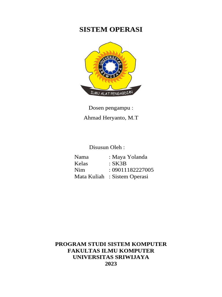 So Sistem Memory | PDF