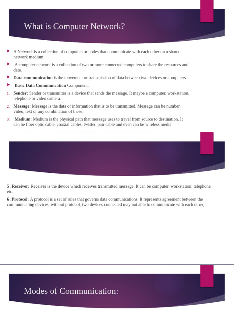 Presentation 5 | PDF | Computer Network | Transmission Medium