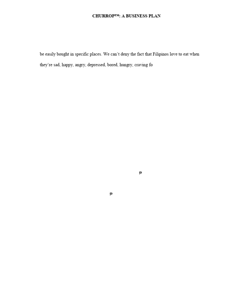 Entrep Business Proposal Chapter 1 4 2 | PDF | Employment ...