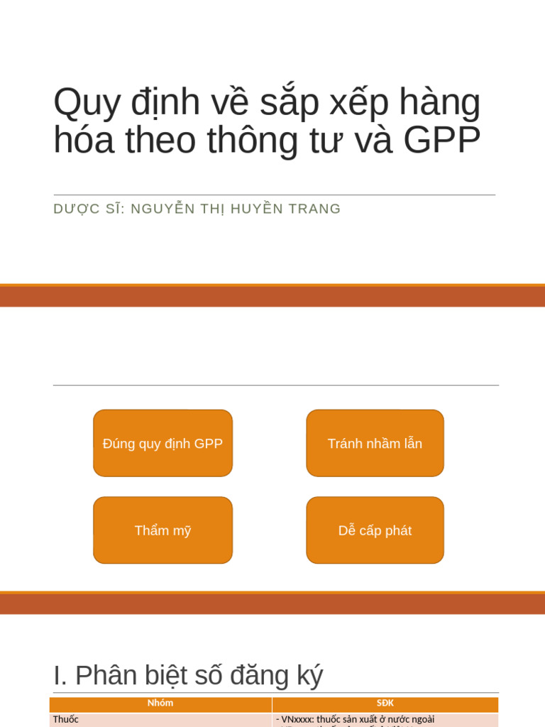 Quy Định Về Sắp Xếp Hàng Hóa Theo | PDF
