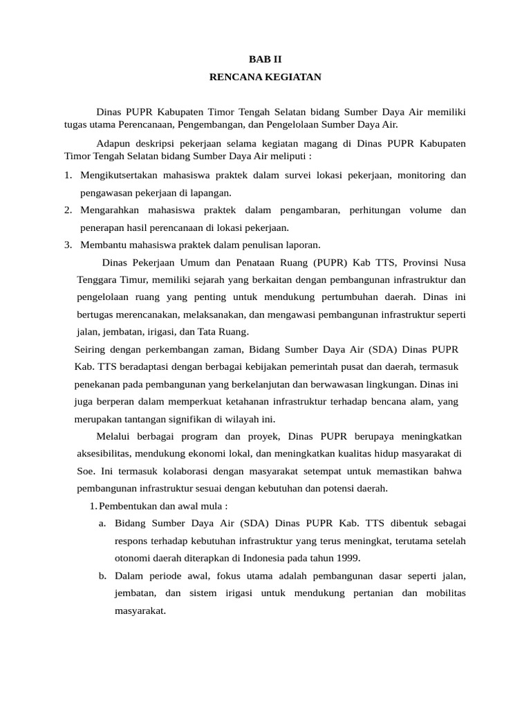 Bab Ii Laporan Magang | PDF