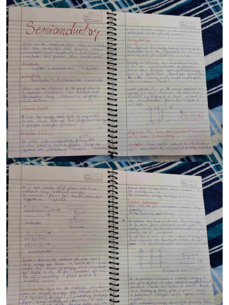 Semiconductor Notes | PDF
