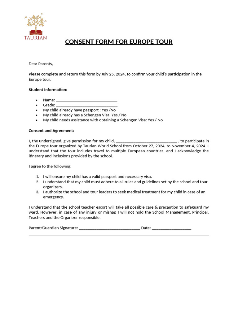 Consent Form | PDF