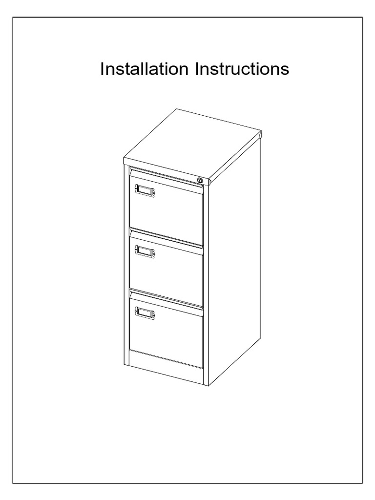 3 drawers | PDF | Cabinetry